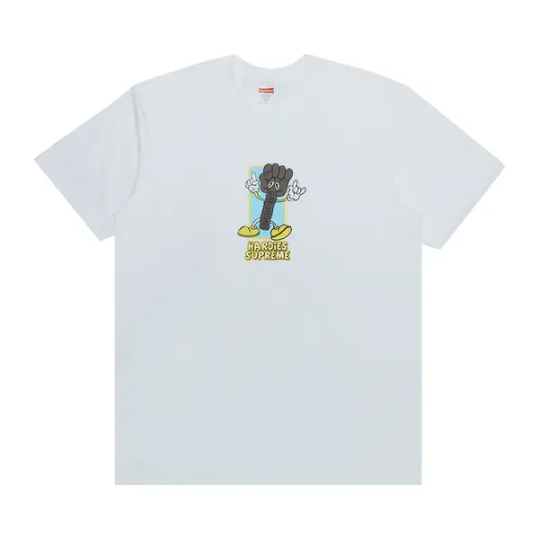 Supreme X Hardies Bolt Tee - White
