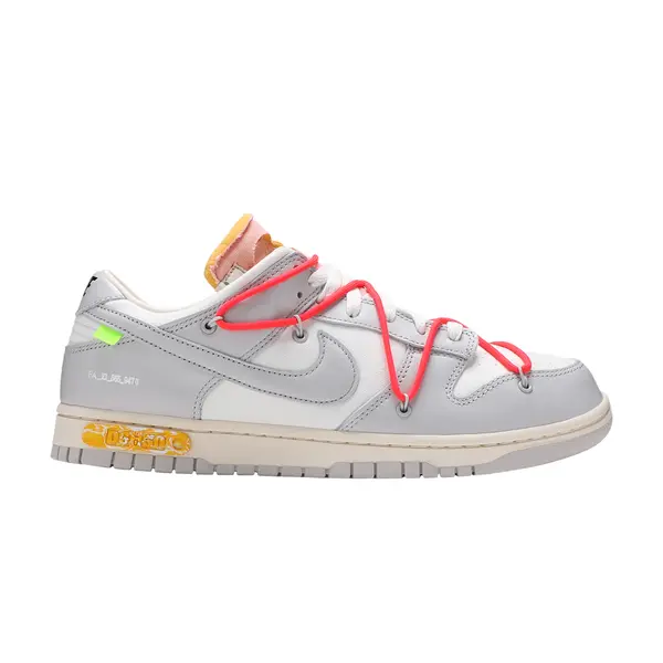 Nike Off- X Dunk Low 'lot 06 Of 50' Sneakers - White