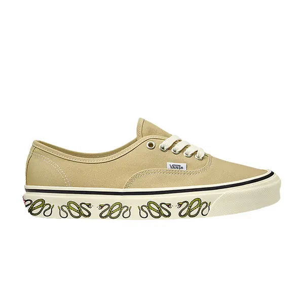 VANS Authentic 44 Dx 'jungle Sidewall' Sneakers - Cream