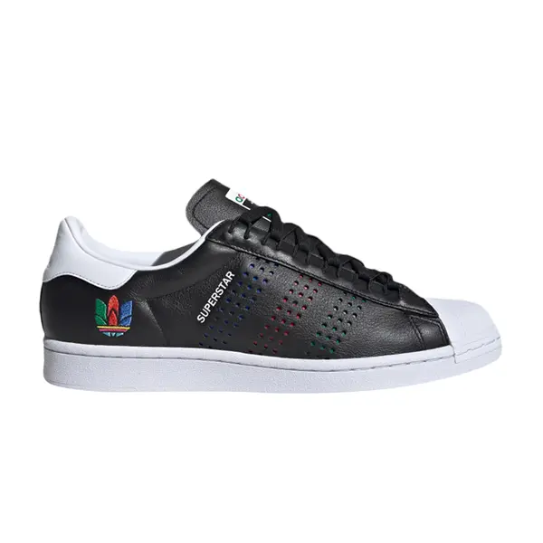 Adidas Superstar ‘colorful Trefoil - Black