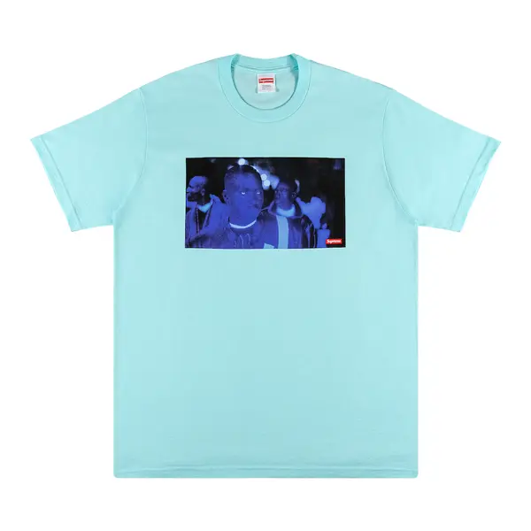 Supreme America Eats Its Young Tee 'turquoise - Blue