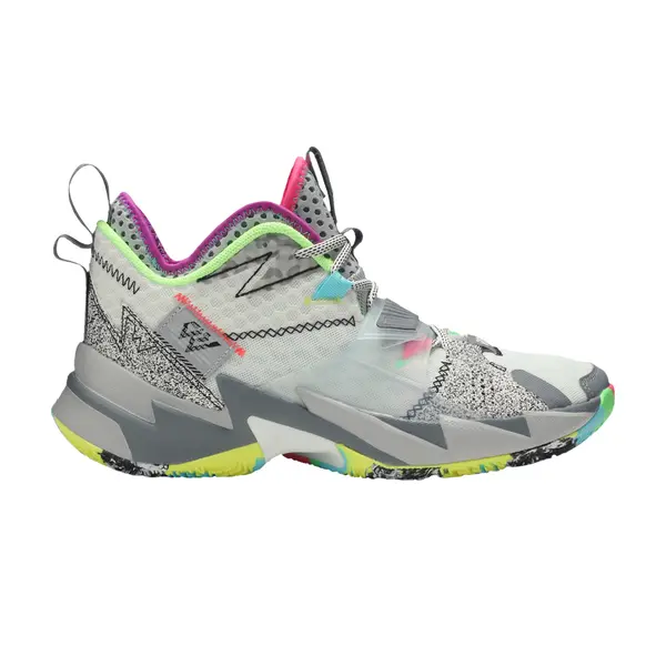 JORDAN Why Not Zer0.3 'zer0 Noise' Sneakers - Multi-color