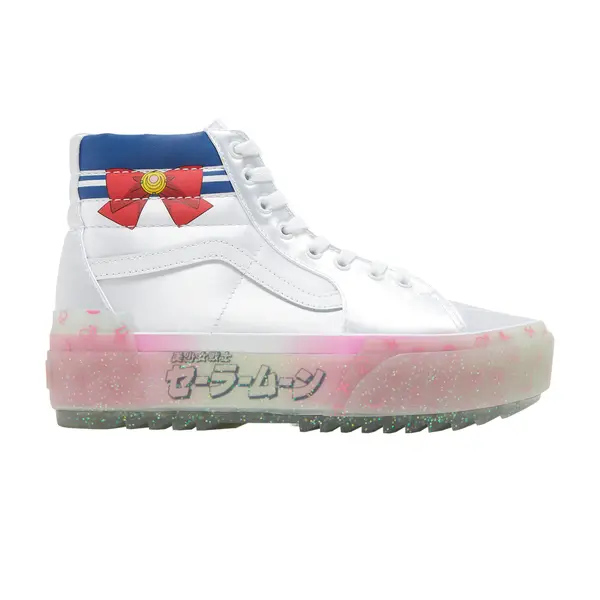 VANS Sailor Moon X Sk8-hi Stacked 'pretty Guardian Silver - White
