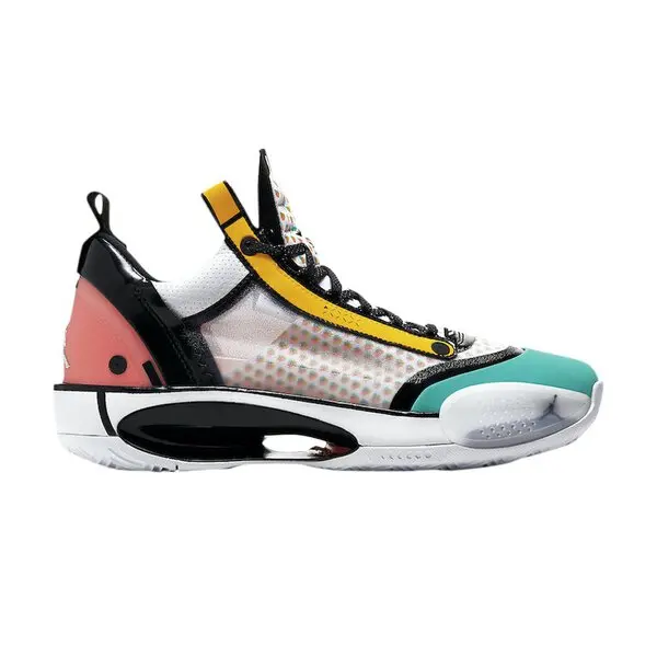 JORDAN Guo Ailun X 34 Low 'pop Art' Sneaker - Multicolor
