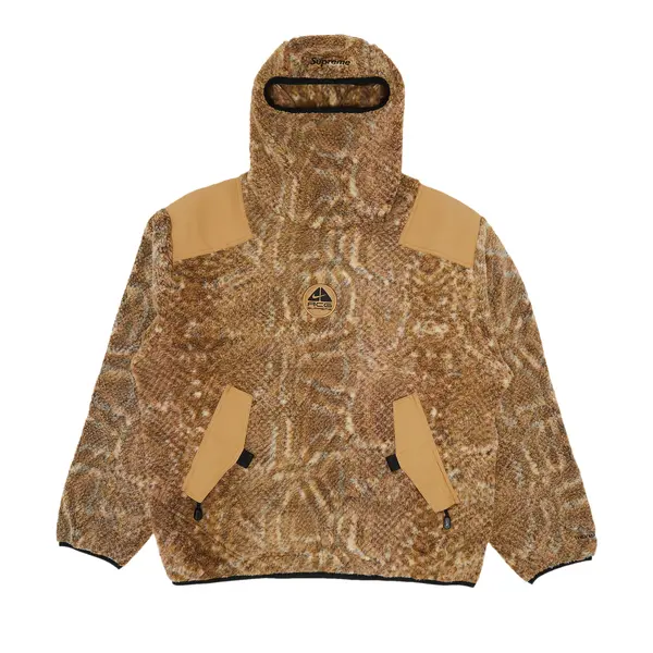Supreme X Nike Acg Fleece Pullover - Gold