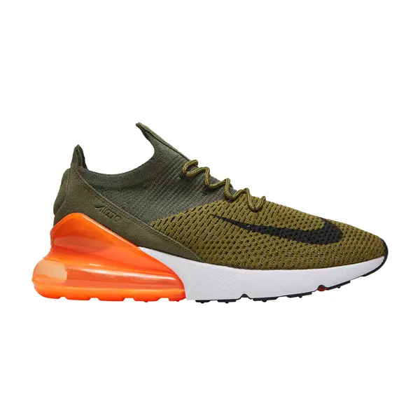 Nike Max 270 Flyknit Sneakers - Green