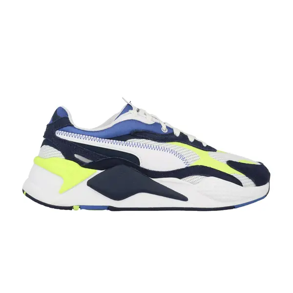 PUMA Rs-x3 Twill Air Mesh Sneakers - White