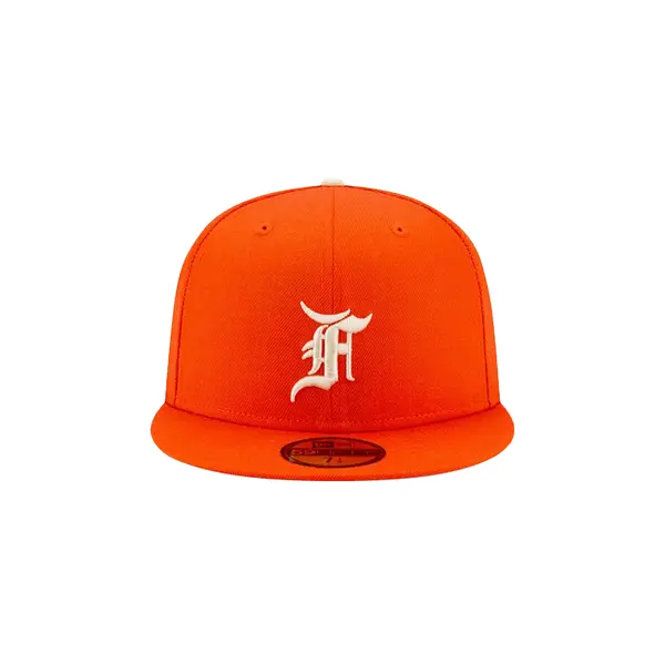 Fear Of God X New Era 59fifty Fitted Cap - Orange