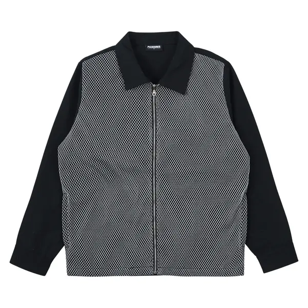 PLEASURES Flirt Work Jacket - Black