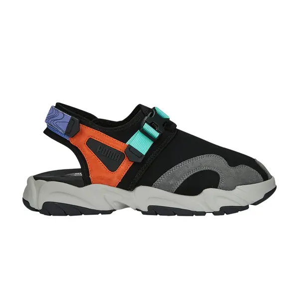 PUMA Ts-01 Retro Sandals - Black