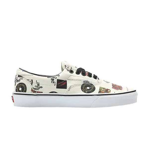 VANS A Tribe Called Quest X Era 'two Tribes Unite' Sneakers - Cream