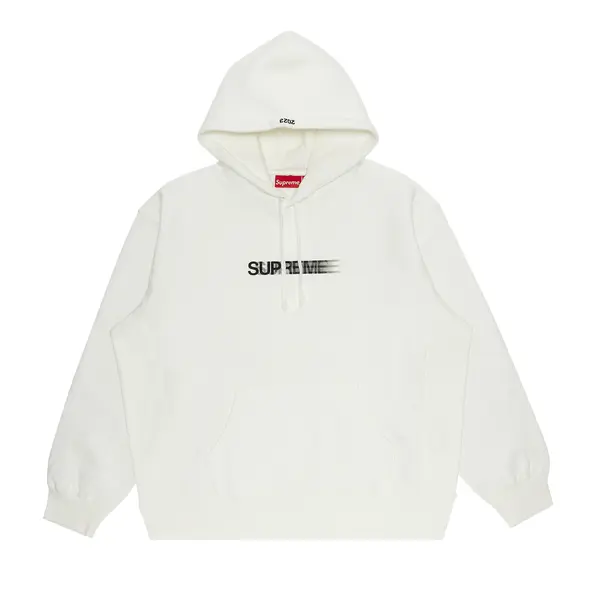 Supreme Motion Logo Hooded Sweatshirt - White