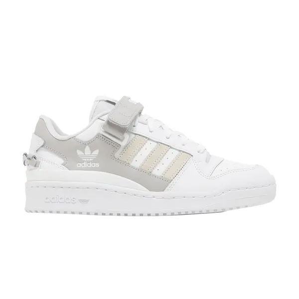Adidas Forum Low 'knotted Heel' Sneakers - White