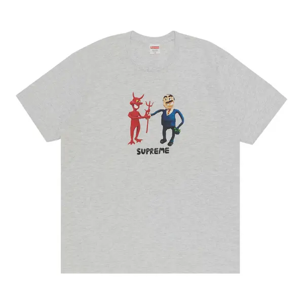 Supreme Business Tee 'ash - Grey