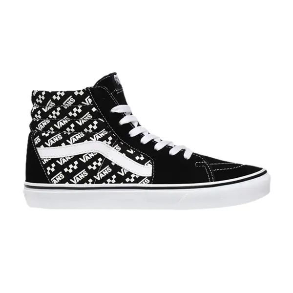 VANS Sk8-hi Logo Repeat High-top Sneakers - Black