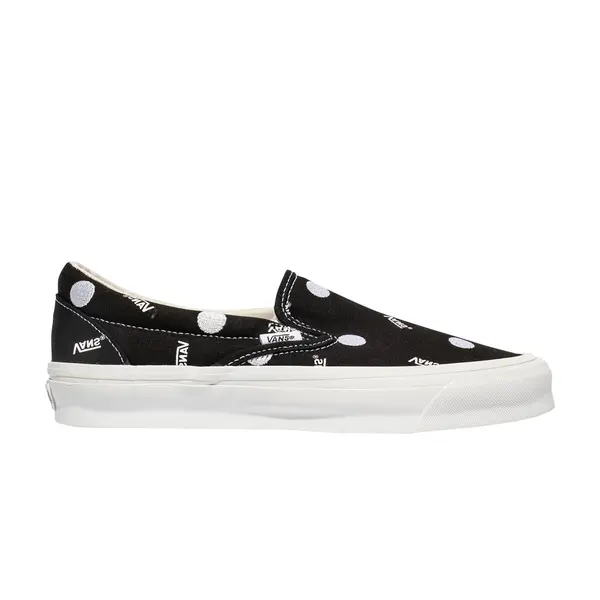 VANS Og Classic Slip-on Lx Polka Dot - Black