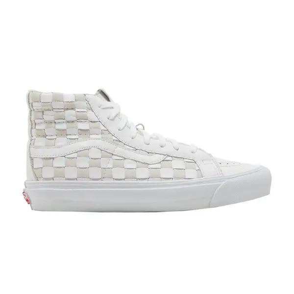 VANS Og Sk8-hi Lx Woven High-top Sneakers - White