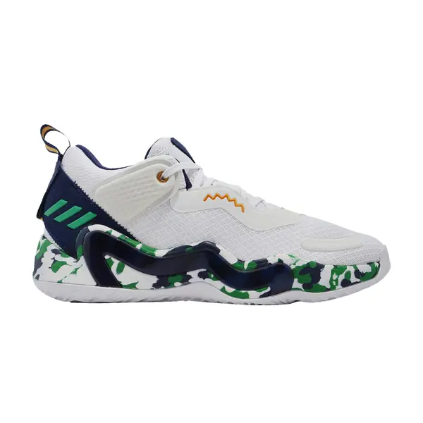 Adidas D.o.n. Issue #3 Gca 'utah Jazz' Sneakers - White