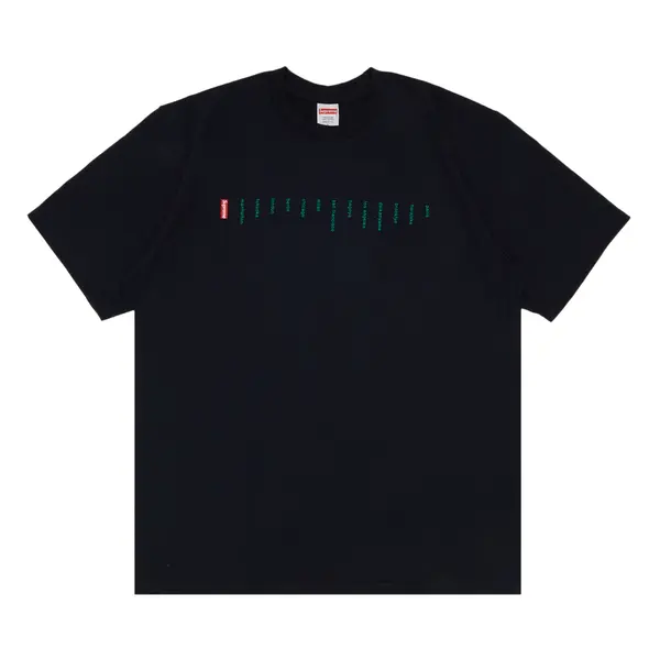Supreme Location Tee 'navy - Blue