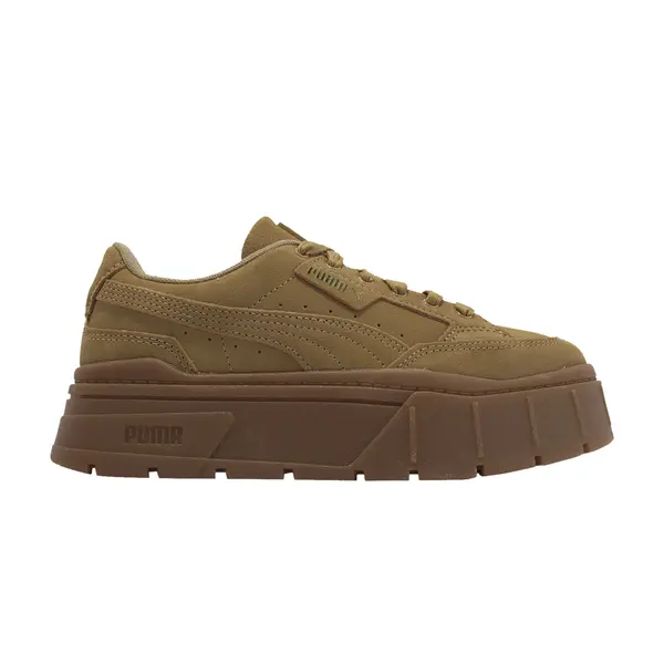 PUMA Mayze Stack Suede Sneakers - Brown