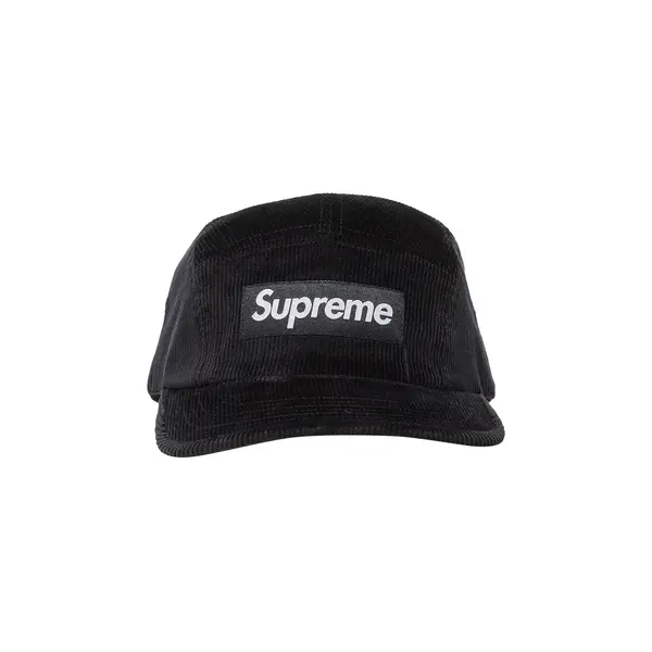 Supreme Corduroy Cap - Black