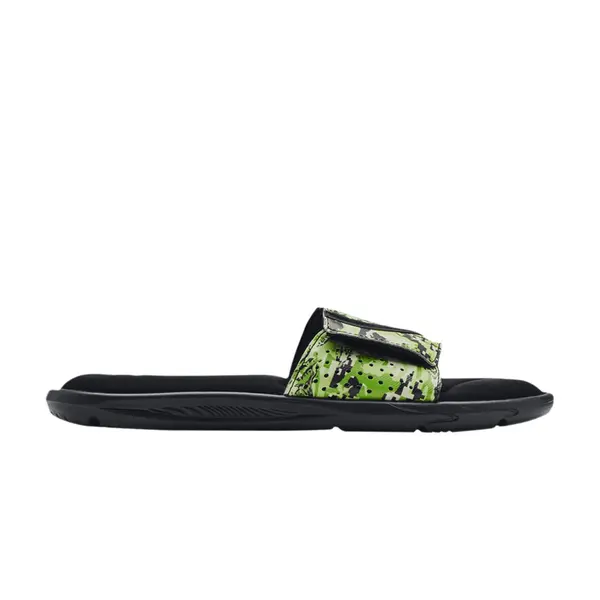 Under Armour Ignite 6 Graphic Strap Slide - Black