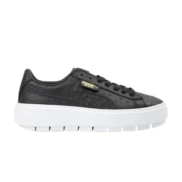 PUMA Platform Trace Ostrich Sneakers - Black