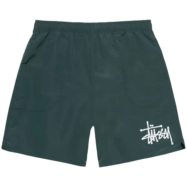 StÜssy Big Basic Water Short 'atlantic - Green