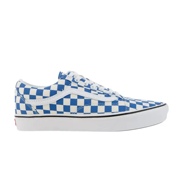 VANS Old Skool Comfycush Checker Sneakers - Blue