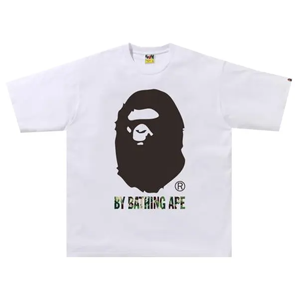 A BATHING APE Abc Camo Rlx Tee - White
