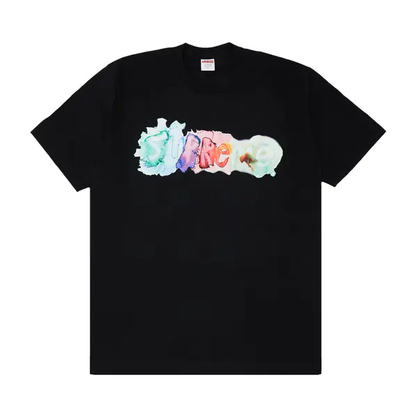 Supreme Watercolor Tee - Black