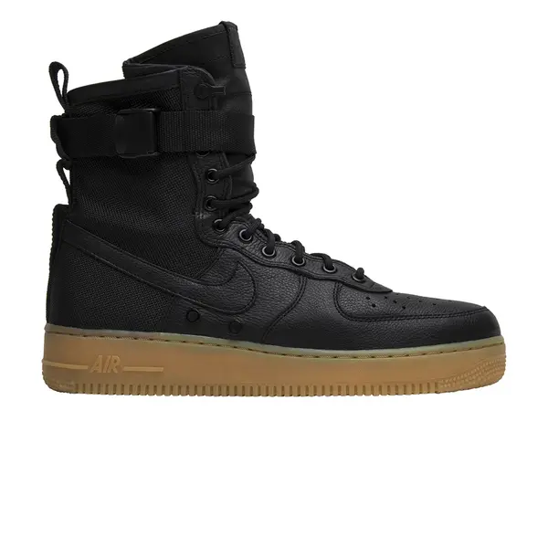 Nike Sf Air Force 1 High Top Sneakers - Black