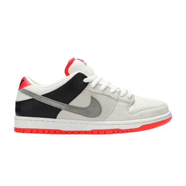 Nike Dunk Low Sb Am90 Infrared Sneakers - White