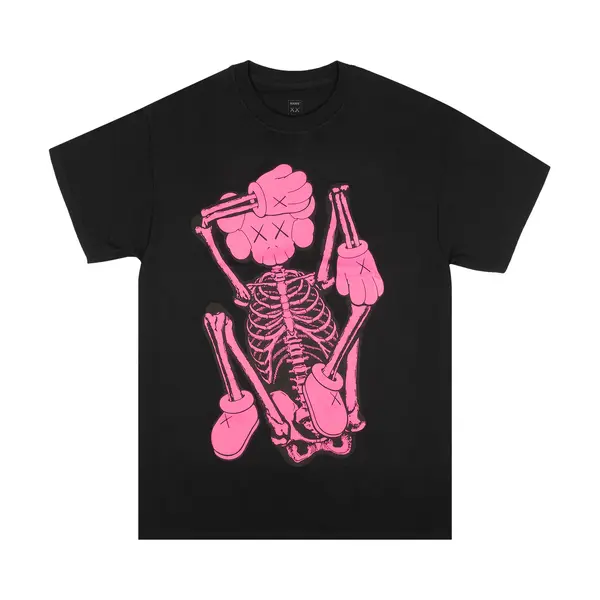 KAWS Skeleton Bone T-shirt - Black