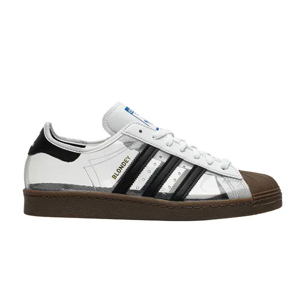 adidas gazelle silver green womens adidas Superstar 80s x Blondey Shoes Footwear White / Core Black / Gum