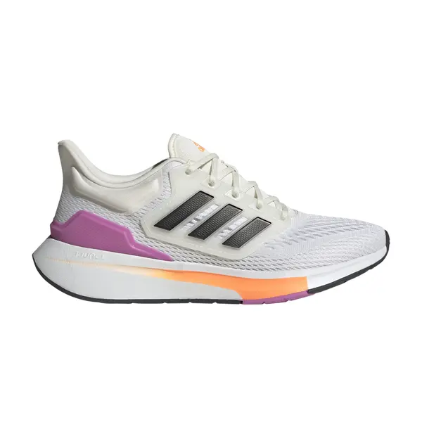Adidas Eq21 Run Pulse Lilac Athletic Sneakers - White