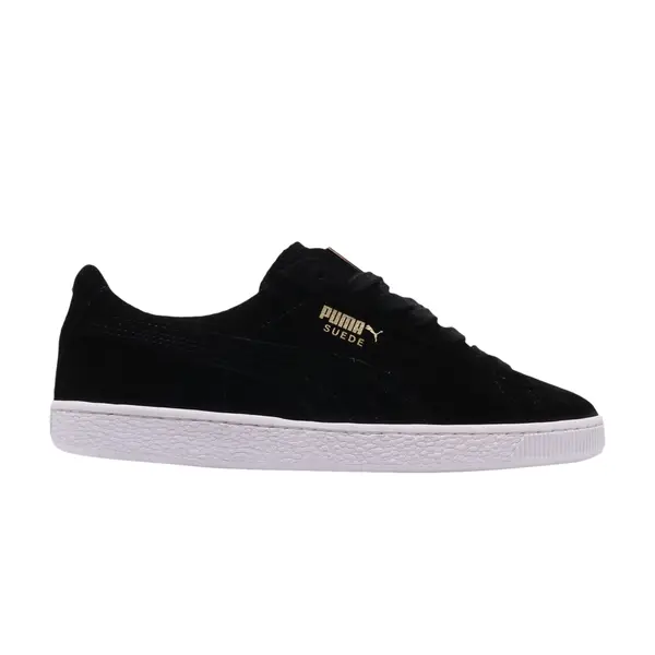 PUMA Suede Classic Metal Badge Sneakers - Black