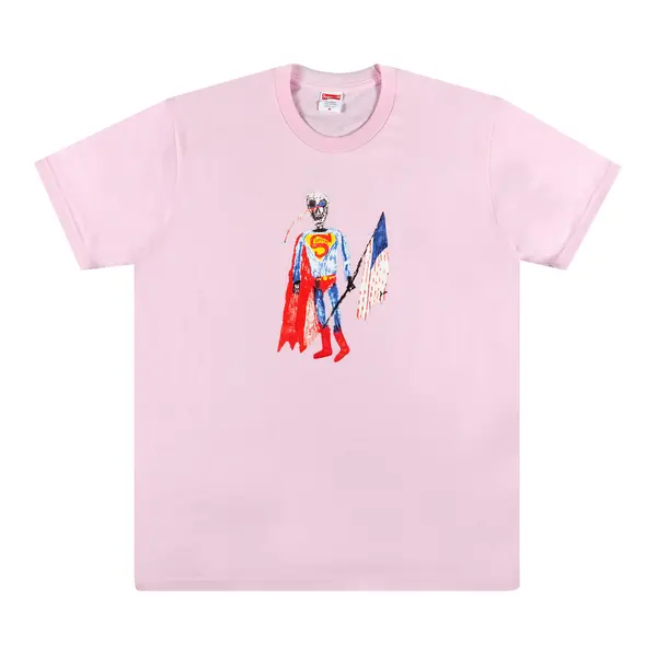 Supreme Skeleton Tee 'light - Pink