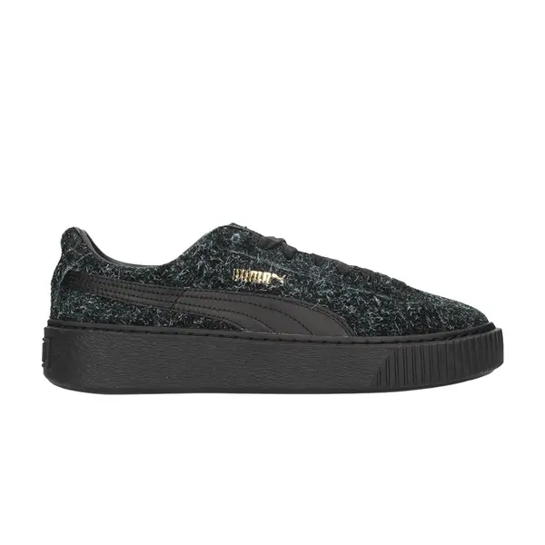 PUMA Suede Platform Elemental Sneakers - Black