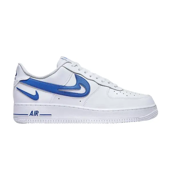 Nike Air Force 1 '07 Sneakers With Cut Out Swoosh - White