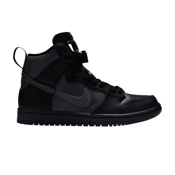 Nike X Forty Percent Against Rights Dunk High Sb Sneakers - Black