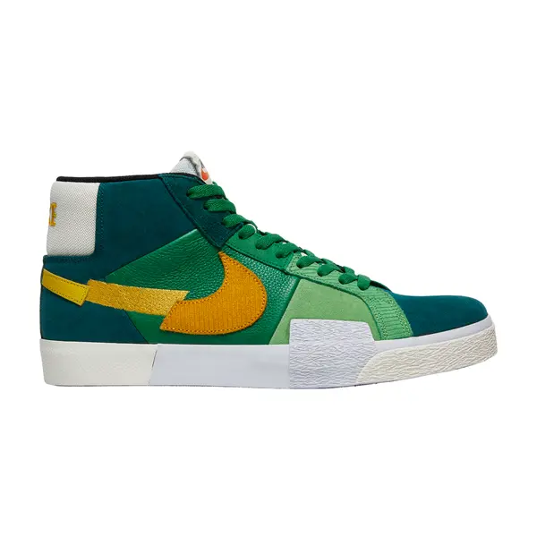 Nike Zoom Blazer Mid Premium Sb Mosaic Pack - Green
