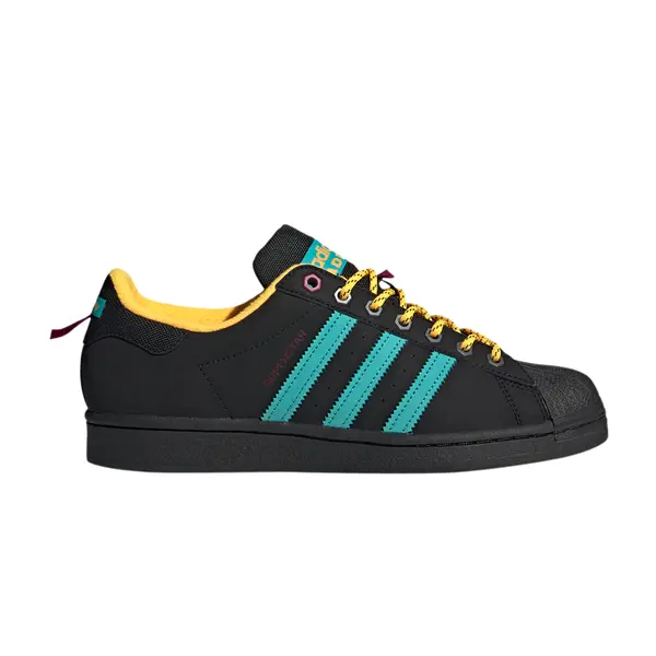Adidas Superstar Athletic Sneakers - Black