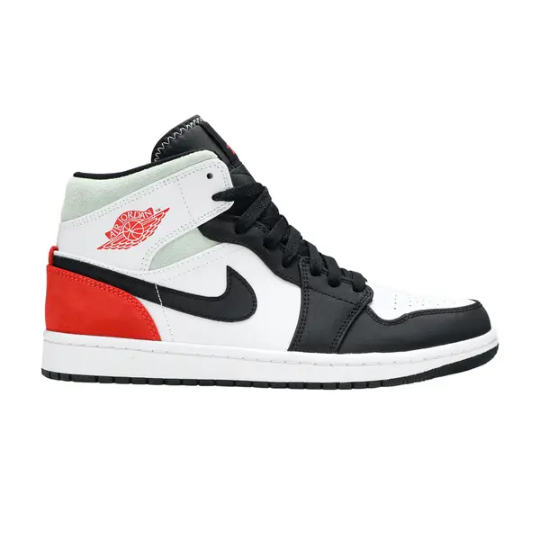 JORDAN 1 Mid Se Sneakers - Red