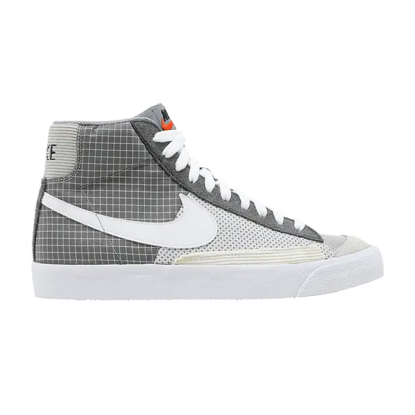 Nike Blazer Mid '77 Patch Sneakers - Grey