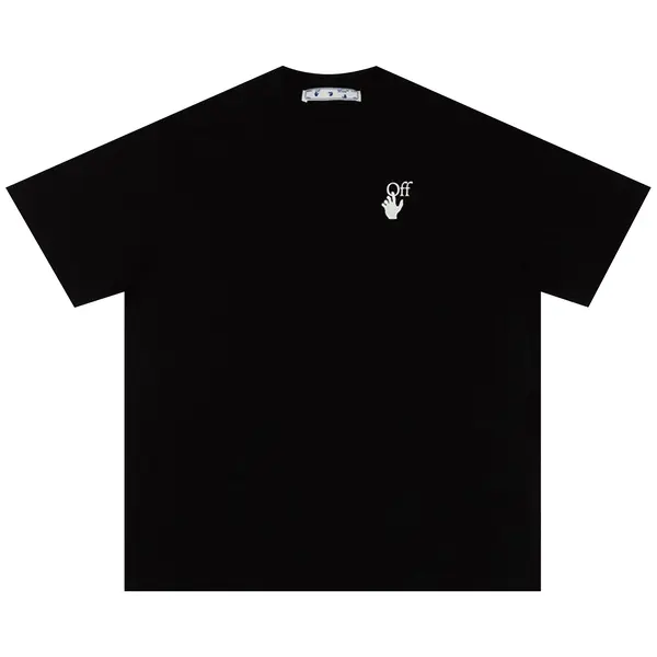 Off-White Marker Short-sleeve Over Tee /fuchsia - Black