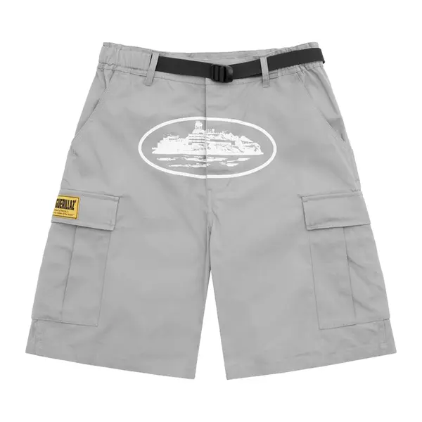 CORTEIZ Alcatraz Cargo Shorts - Grey