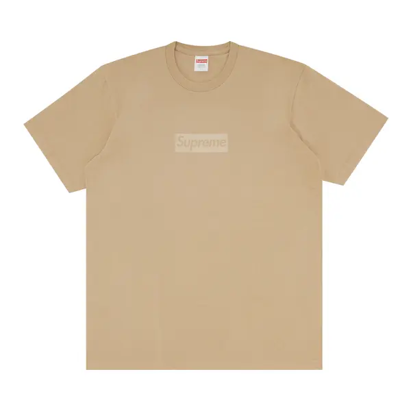Supreme Tonal Box Logo Tee - Tan