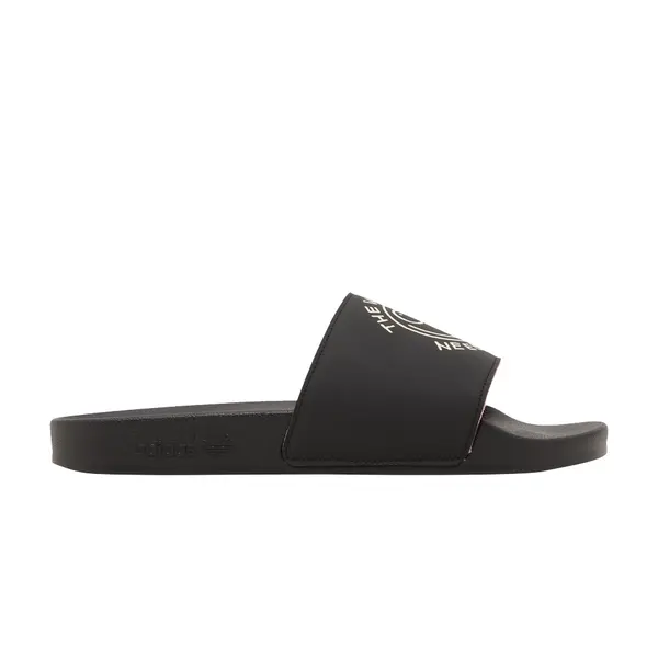 Adidas Andre Saraiva X Adilette Slide 'the World Needs Love - Black