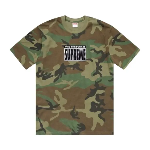 Supreme Who The Fuck Tee - Multicolor